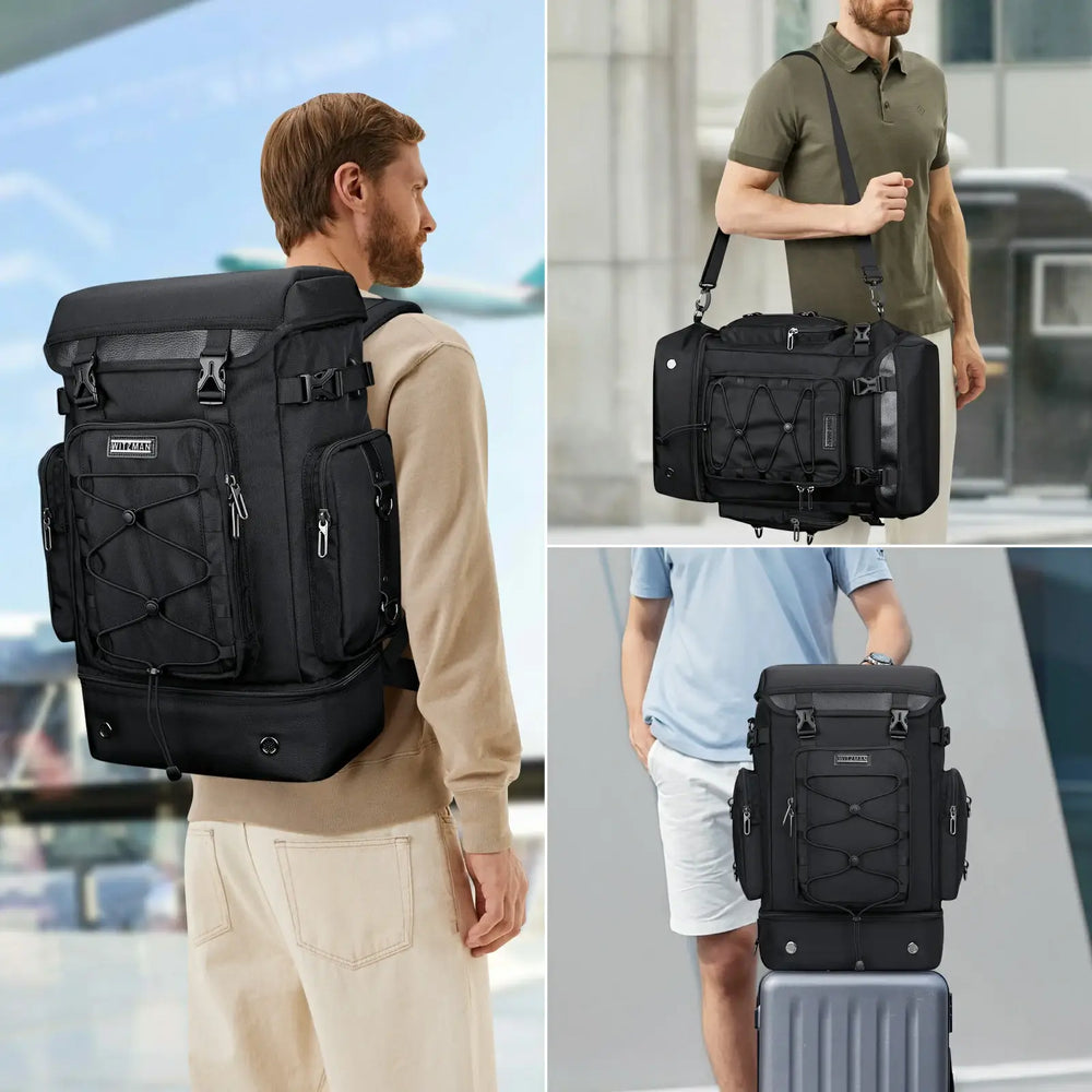 Nylon Travel Backpacks For Men Carry On Luggage Bags | WITZMAN