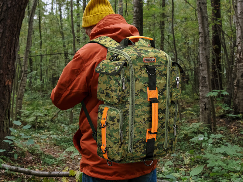 Stylish Camo Backpacks Travel Backpack For Men | WITZMAN