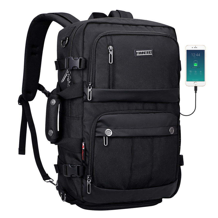 Convertible Carry On Travel Backpacks For Men | WITZMAN