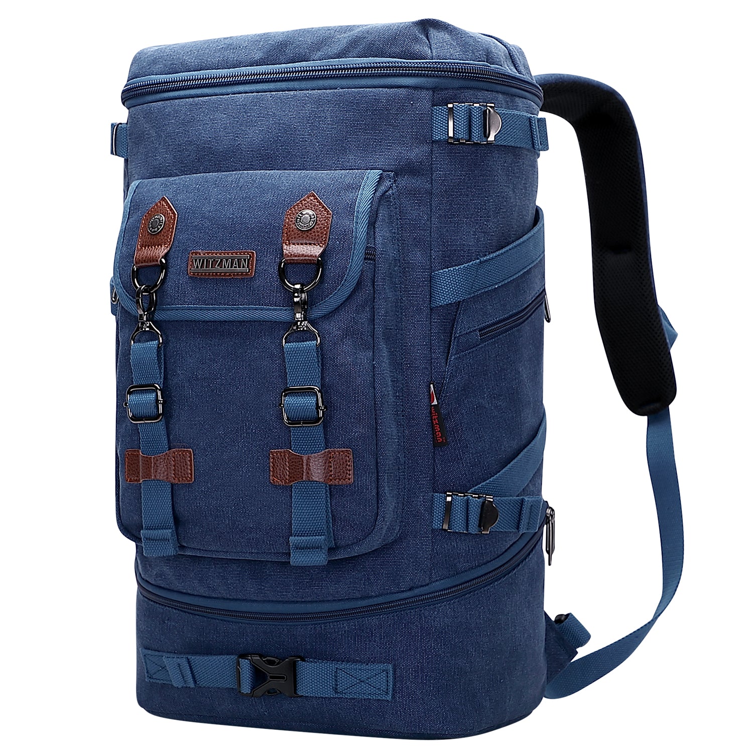 Travel Backpack for Men Canvas Carry on Luggage Rucksack | WITZMAN